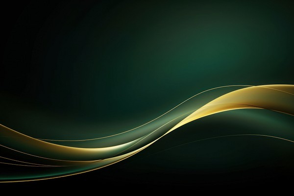 Golden line decoration light green | Free Photo Illustration - rawpixel