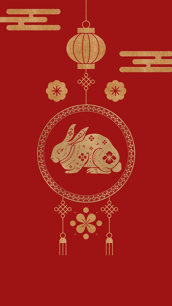 Chinese zodiac rabbit iPhone | Premium Photo - rawpixel