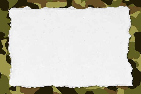 Army camouflage pattern frame background | Premium PSD - rawpixel