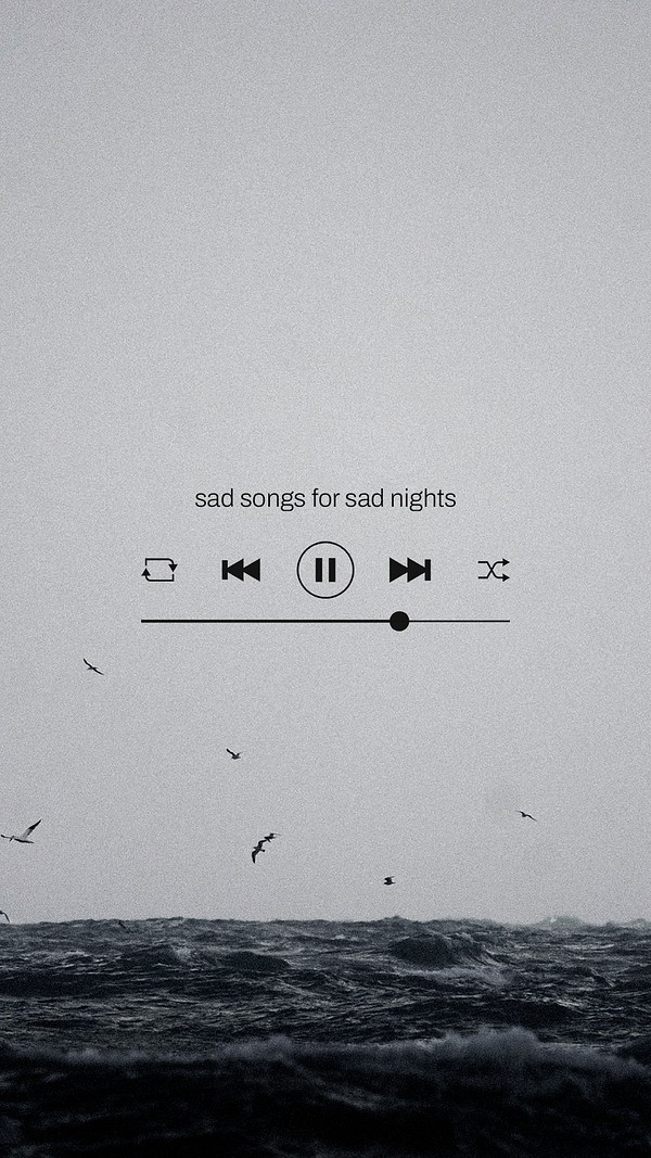 Sad music Facebook story template, | Premium PSD Template - rawpixel