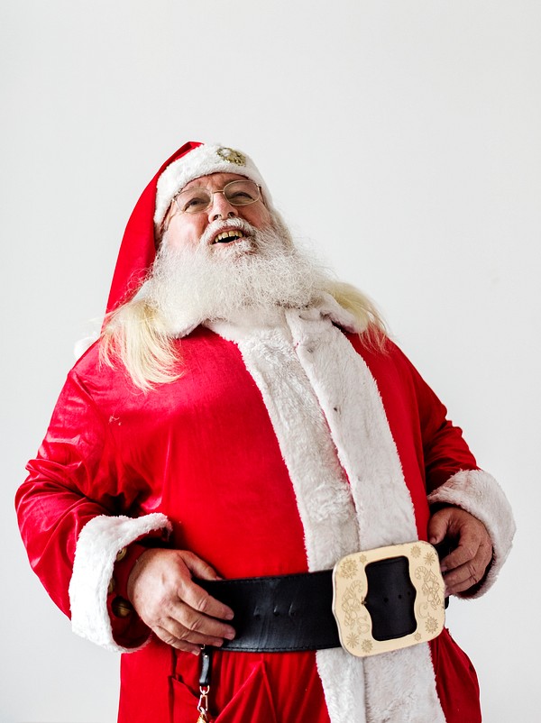 Portrait cheerful Santa Claus | Premium Photo - rawpixel