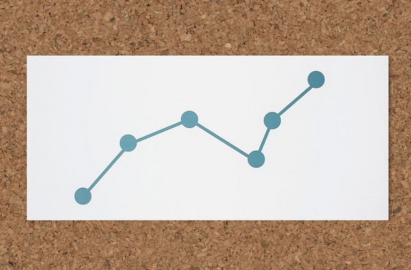Line graph data analysis icon | Free Photo - rawpixel