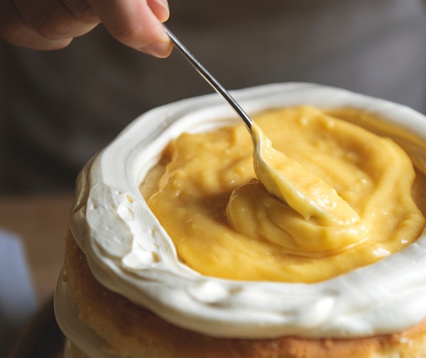 Layered cake food photography recipe | Premium Photo - rawpixel