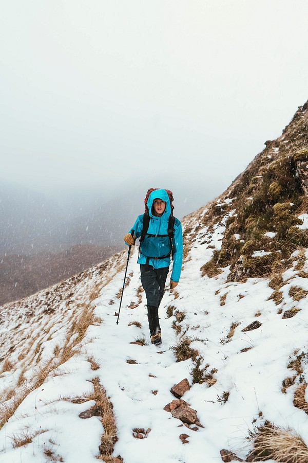 Mountaineer climbing Forcan Ridge Glen | Premium Photo - rawpixel
