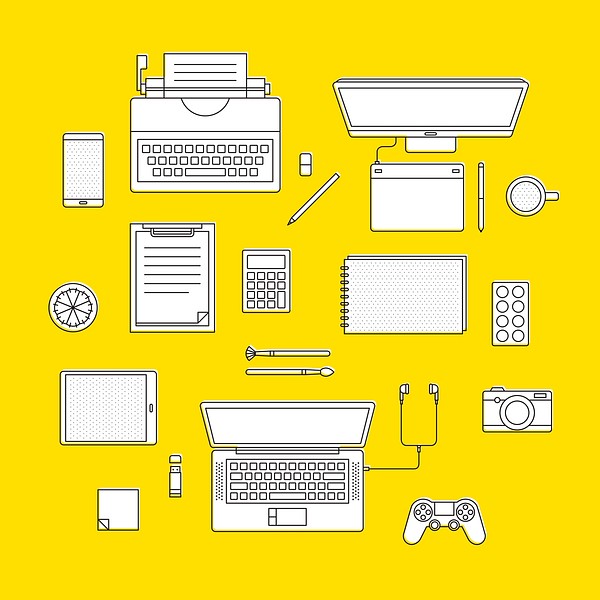 Vector set of digital devices | Free Vector - rawpixel