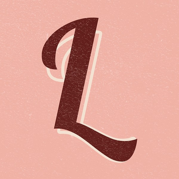 Letter L font printable z | Premium PSD - rawpixel
