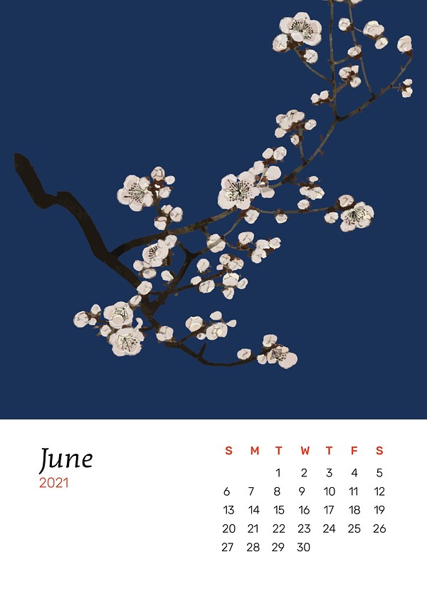 June 2021 calendar printable psd | Premium PSD - rawpixel