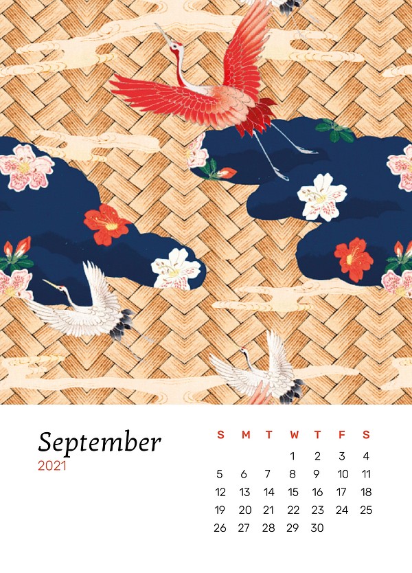 September 2021 calendar printable psd | Premium PSD - rawpixel
