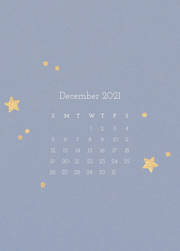 Calendar 2021 December editable template | Premium PSD - rawpixel
