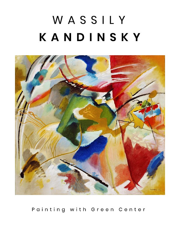 Wassily Kandinsky poster, famous abstract | Premium Photo - rawpixel