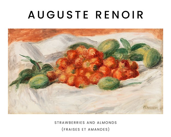 Auguste Renoir art print, famous | Premium Photo - rawpixel