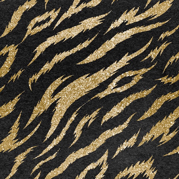 Tiger gold seamless pattern, abstract | Premium Vector - rawpixel