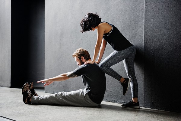 Partner Training Stretching Workout Concept | Premium Photo - rawpixel