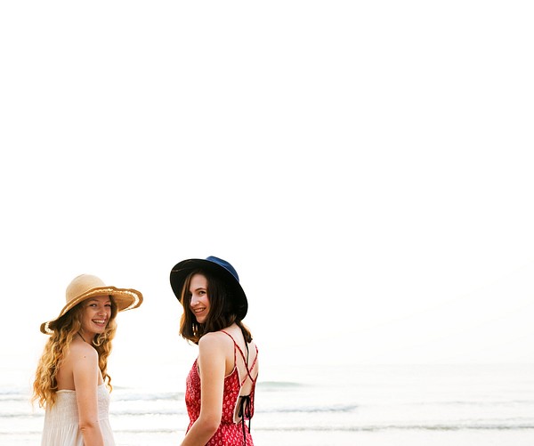 Girls Beach Summer Holiday Vacation | Premium Photo - rawpixel