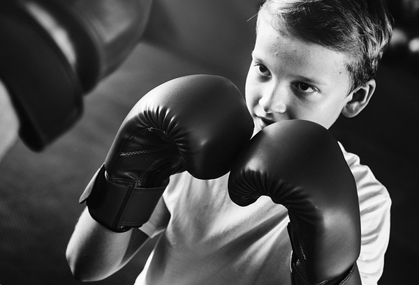 Young boy aspiring become boxer | Free Photo - rawpixel
