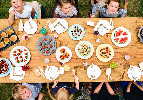 Kids enjoying the party in the garden | Free Photo - rawpixel
