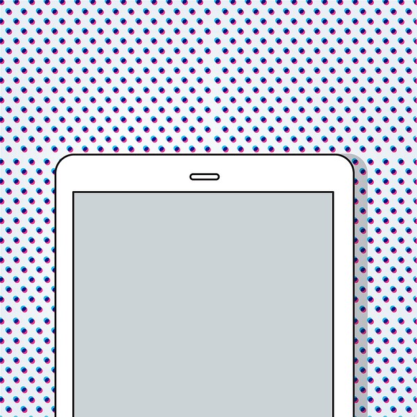 Illustration of a digital tablet | Premium Vector - rawpixel