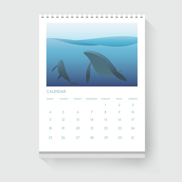 Illustration of a calendar | Premium Vector - rawpixel