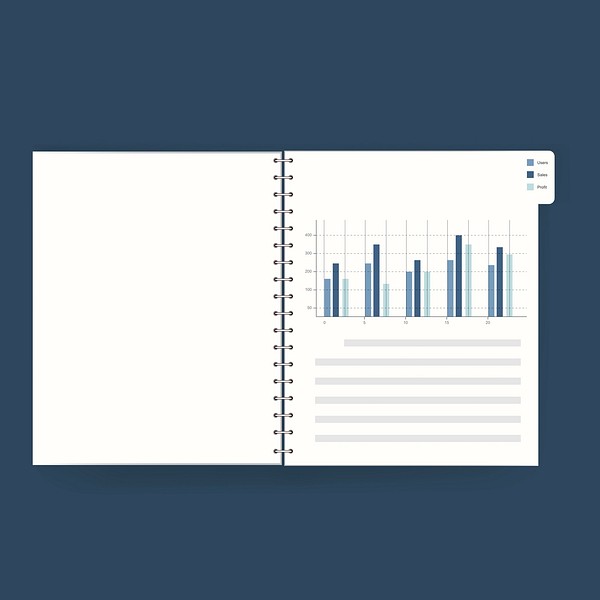 Illustration of a financial book | Premium Vector - rawpixel