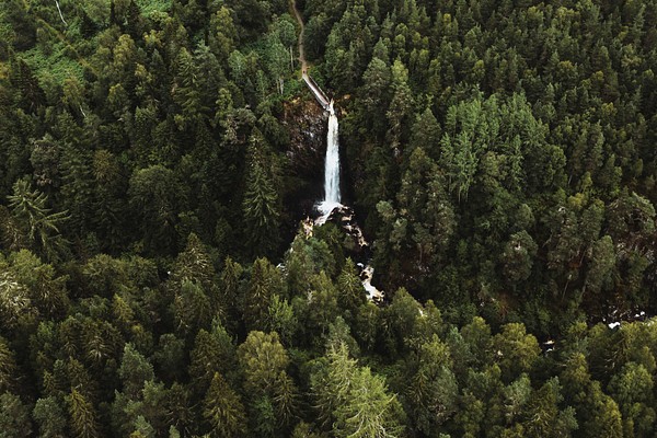 View of Plodda Falls, Scotland | Premium Photo - rawpixel