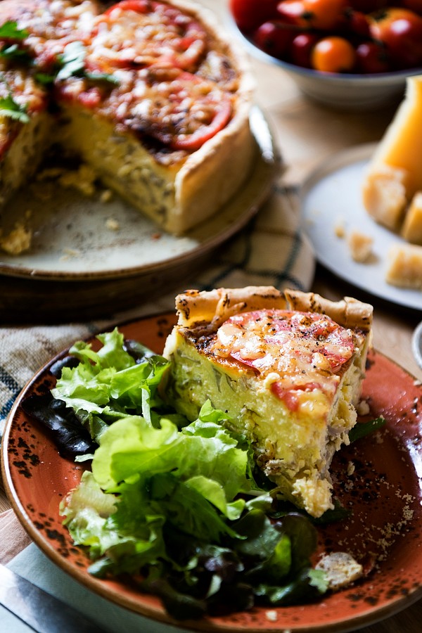 Mushroom quiche food photography recipe | Premium Photo - rawpixel