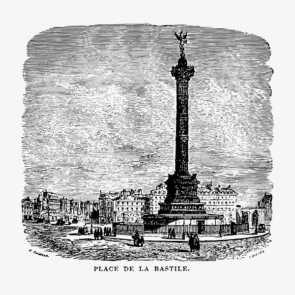 French monument illustration vector | Premium Vector Illustration ...