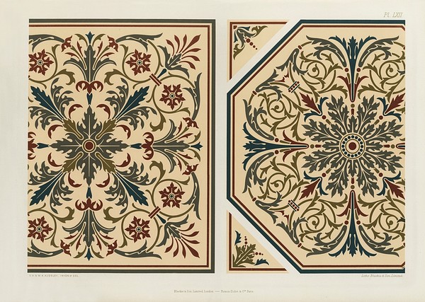 Renaissance pattern. Digitally enhanced our | Free Photo Illustration ...