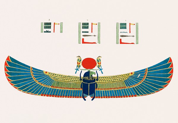 Khnum illustration Pantheon Egyptien (1823-1825) | Free Photo ...