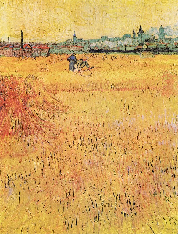 Vincent van Gogh's Wheat field | Free Photo Illustration - rawpixel