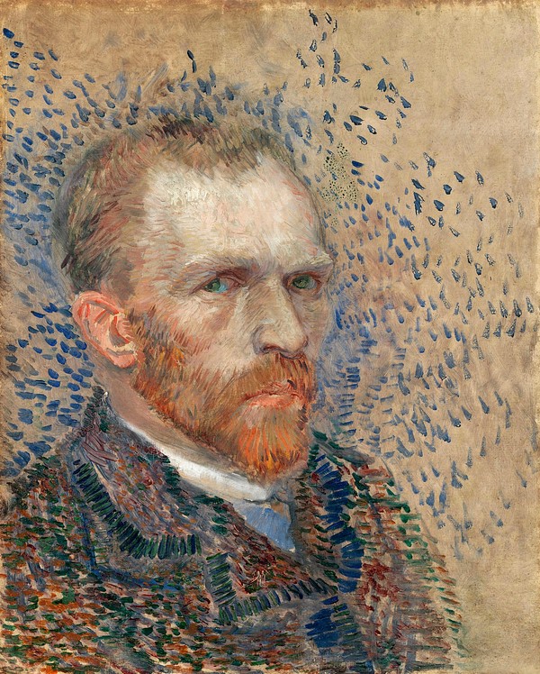 Vincent van Gogh's Self-Portrait (1887) | Free Photo Illustration ...