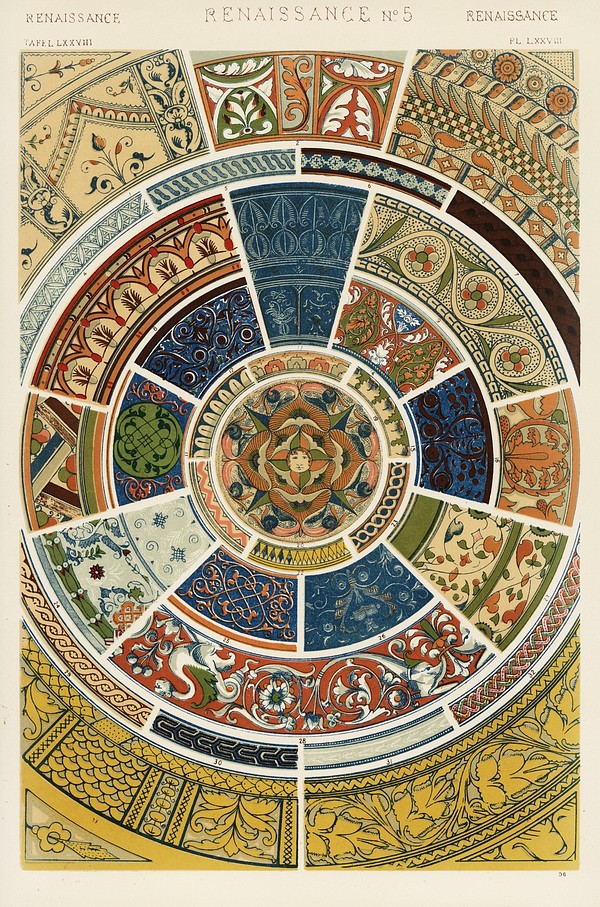 Vintage pattern illustration. Digitally enhanced | Free Photo ...