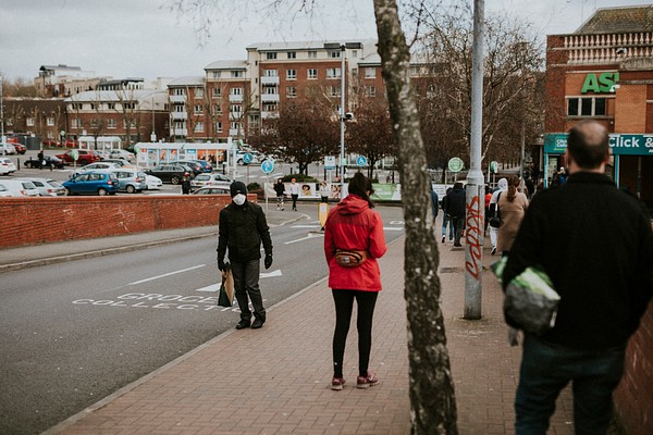 People rushing to the supermarket | Free Photo - rawpixel