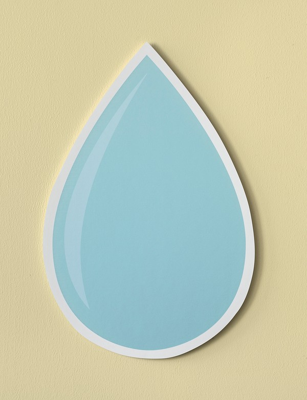 Water drop cut out icon | Free Photo - rawpixel