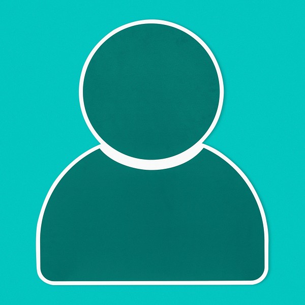 Green user profile account icon | Premium PSD - rawpixel