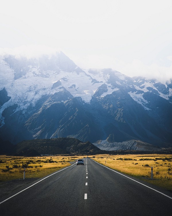 Beautiful view road leading Mount | Premium Photo - rawpixel