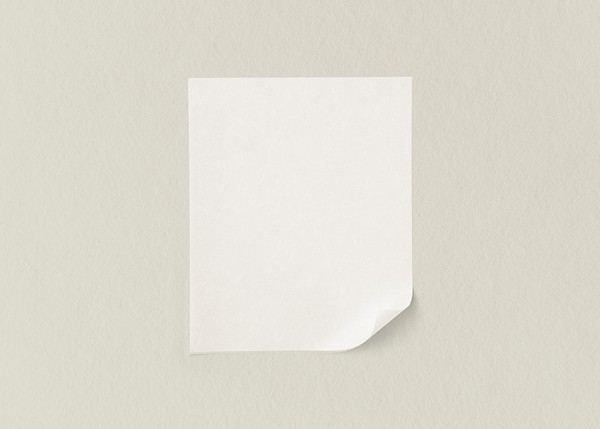 Blank plain white paper template | Premium PSD Mockup - rawpixel
