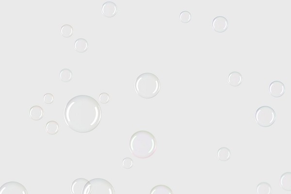 Transparent soap bubble pattern design | Premium PSD - rawpixel