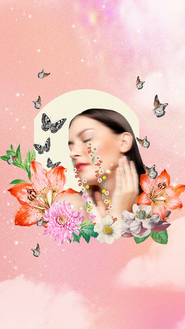 Skincare iPhone wallpaper, self love | Premium Photo Illustration ...