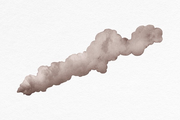 Factory smoke collage element, air | Premium PSD - rawpixel