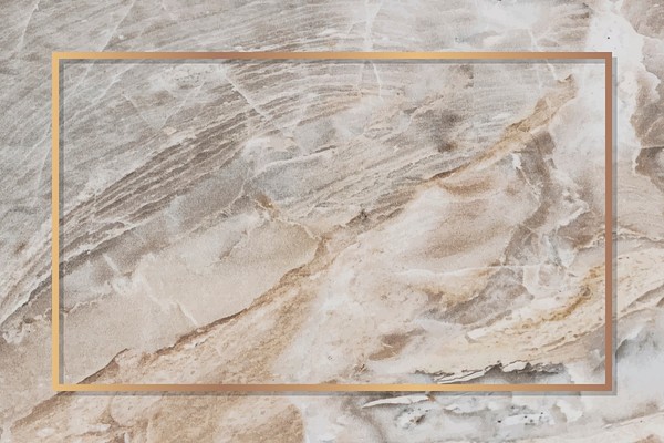 Rectangle gold frame on marble | Premium Vector - rawpixel