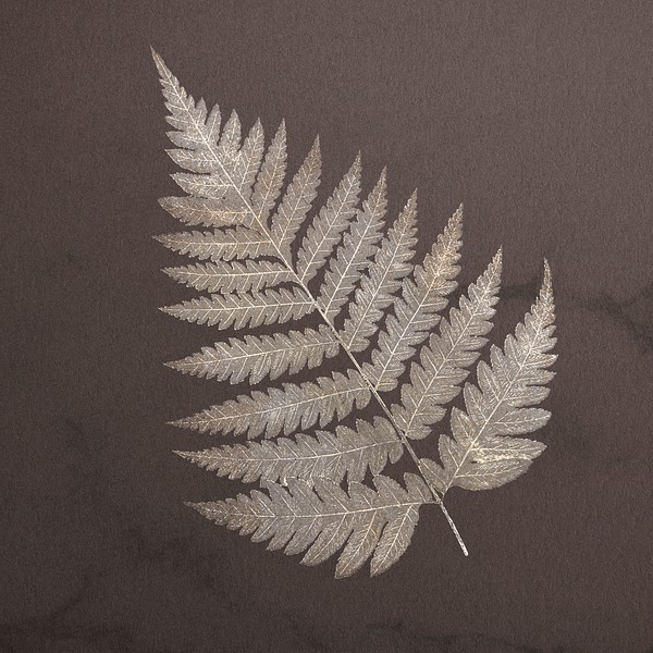 Shimmering golden shield fern design | Premium PSD - rawpixel