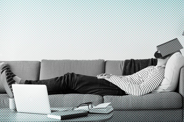 Man getting bored at home | Free Photo - rawpixel