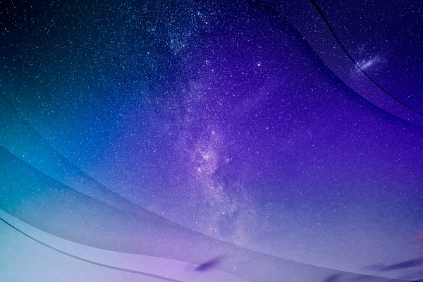 Purple starry night sky background | Premium Photo - rawpixel