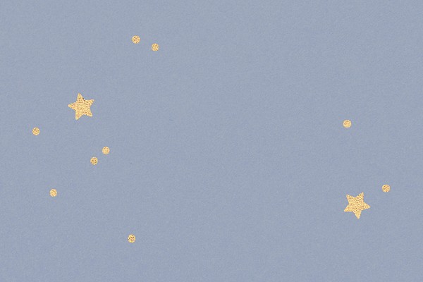 Blue background gold stars pattern | Premium Photo - rawpixel