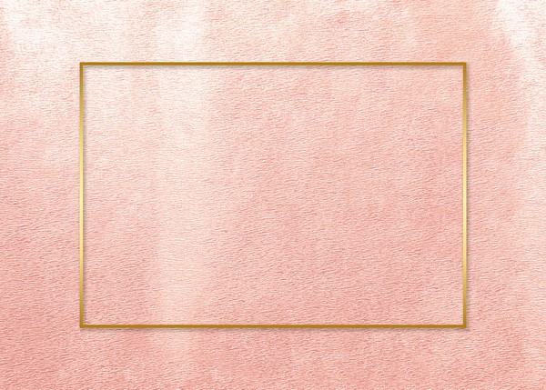Golden frame on a pink | Premium Photo - rawpixel