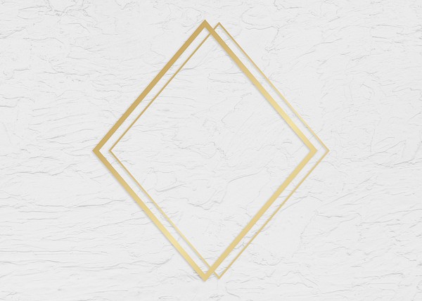 Golden framed rhombus wall texture | Premium PSD - rawpixel
