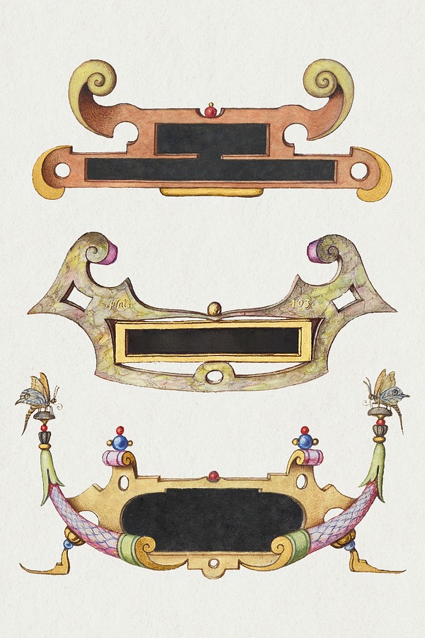 Victorian signboard frame set psd, | Premium PSD - rawpixel