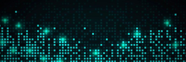 Teal abstract pixel pattern vector | Premium Vector - rawpixel