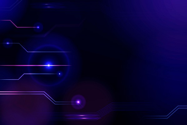 Digital grid technology background purple | Premium Photo - rawpixel