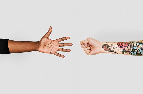Hands playing rock-paper-scissors | Premium Photo - rawpixel